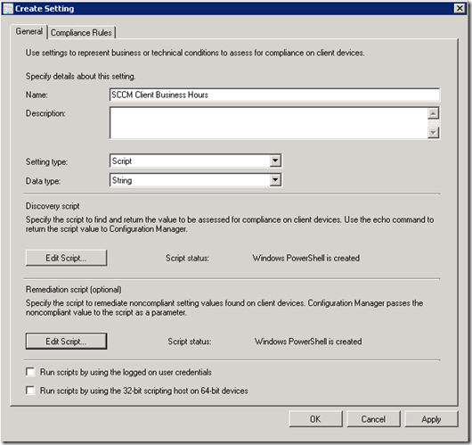 SCCM 2012: Set Software Center Business Hours with a Compliance ...